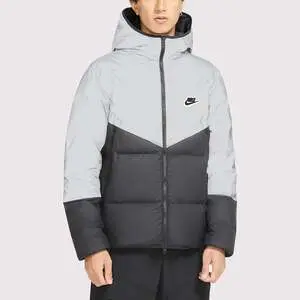 Nike Stay Warm Colorblock Hooded Down Jacket
