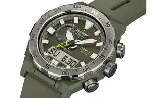Casio Pro Trek Analog-digital Watch With Solar Power