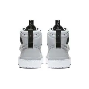 JORDAN 1 React High Top Sneakers - White/grey Fog