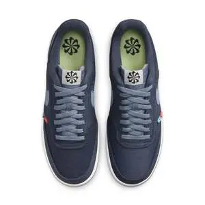 Nike Court Vision Low Next Nature "thunder Blue" Sneakers - Blue/white
