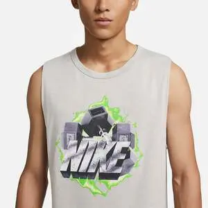 Nike Dri-fit Training Gym Tank Top - Grey/multi-color