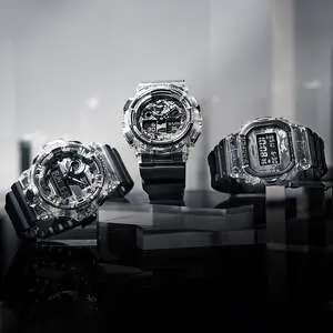 Casio G-shock Square Camouflage Watch - Black
