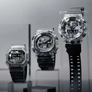 Casio G-shock Square Camouflage Watch - Black
