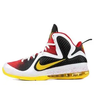 Nike Lebron "championship Pack" High Top Sneakers - Black/red/yellow