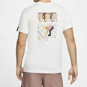 Nike Dry-fit Graphic Print Short Sleeve T-shirt