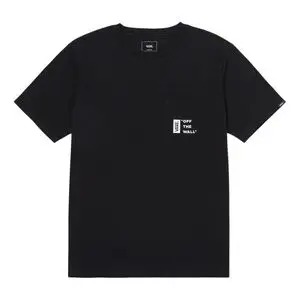 VANS Overstimulated Collage Graphic T-shirt 'black White