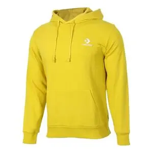 CONVERSE Star Chevron Embroidered Pullover Hoodie - Yellow