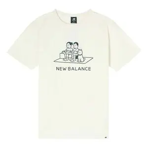 NEW BALANCE X Noritake Graphic Print T-shirt - White