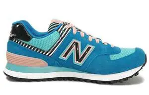 NEW BALANCE 574 "palm Springs" Sneakers - Blue/pink/black