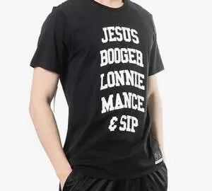 JORDAN Air Alphabet Printing Sports Short Sleeve