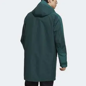 Adidas Elasticated Hooded Logo Zip-up Jacket