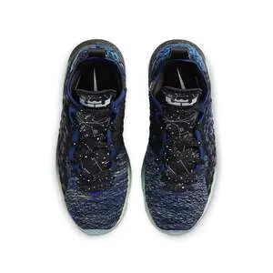 Nike Lebron 17 "constellations" High Top Sneakers - Blue/black