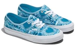 VANS Authentic Tie-dye Hearts Sneakers - Blue/white