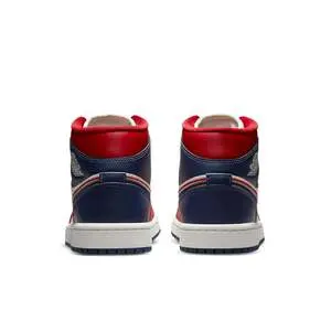 JORDAN 1 Mid Se "usa" 2022 Sneakers - White/red/blue
