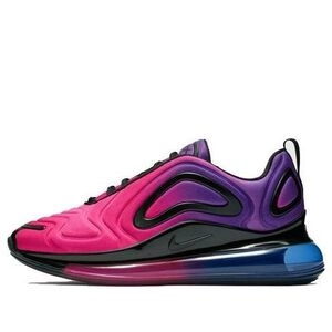 Nike Max 720 'sunset' Athletic Sneakers - Hyper Grape/black/hyper Pink