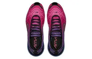 Nike Max 720 'sunset' Athletic Sneakers - Hyper Grape/black/hyper Pink