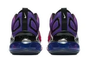 Nike Max 720 'sunset' Athletic Sneakers - Hyper Grape/black/hyper Pink