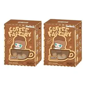 POP MART Pop Bean Coffee Factory Fridge Magnet Sealed Case - Multi-color