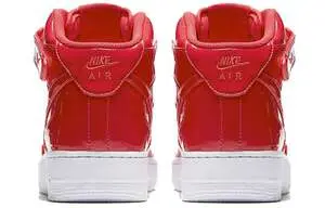 Nike Force 1 Mid '07 Lv8 "siren " Sneakers - Red