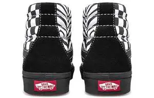 VANS Sk8-hi Comfycush "mixed Media Checker" High Top Sneakers