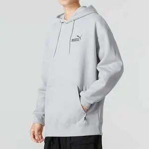 PUMA Small Logo Relaxed Fit Hoodie