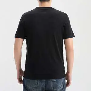 Nike Dri-fit Crew Solid Round Neck Training Short Sleeve - Black