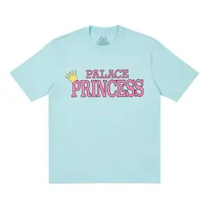 PALACE Princess Alphabet Print T-shirt - Blue
