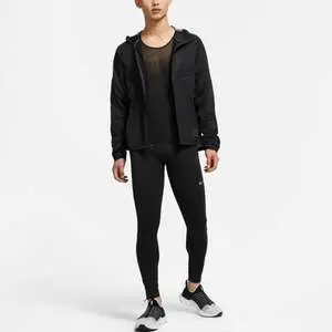 Nike Hooded Running Jacket - Black