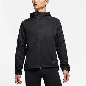 Nike Hooded Running Jacket - Black