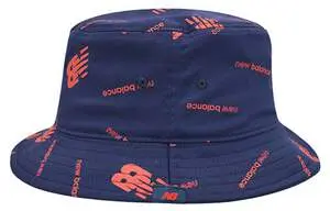 NEW BALANCE Logo Bucket Hat - Navy