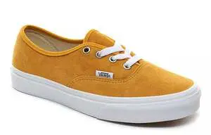 VANS Authentic Pig Suede Sneakers - Yellow