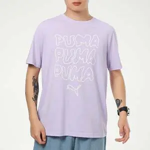 PUMA Summer Graphic T-shirt - Purple