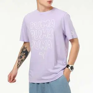 PUMA Summer Graphic T-shirt - Purple