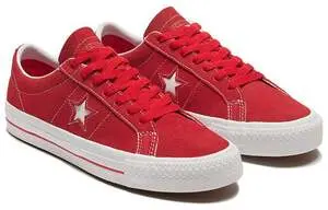 CONVERSE One Star Pro Low Top Sneakers - Red/white