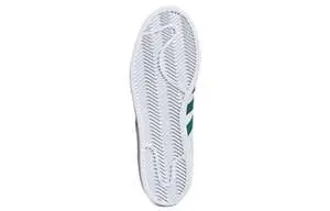 Adidas Superstar Low Top Sneakers - White/green