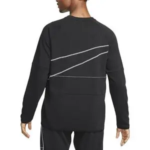 Nike French Terry Cotton Blend Crewneck Sweatshirt