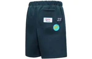 JORDAN X Union La Embroidered Logo Sports Shorts - Blue