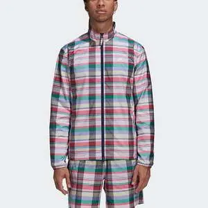 Adidas Originals X Noah Water Repellent Plaid Running Jacket