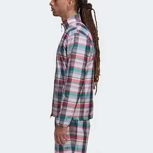 Adidas Originals X Noah Water Repellent Plaid Running Jacket