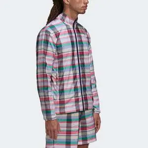 Adidas Originals X Noah Water Repellent Plaid Running Jacket