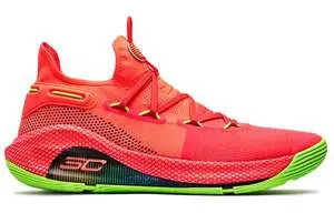 Under Armour Curry 6 'roaracle' Basketball Shoes - Red