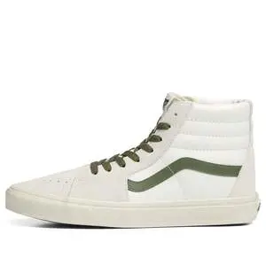 VANS Sk8-hi 'vintage Pop Marshmallow Turtledove' High Top Sneakers - White/green