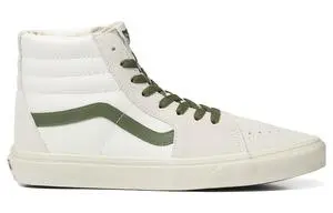 VANS Sk8-hi 'vintage Pop Marshmallow Turtledove' High Top Sneakers - White/green