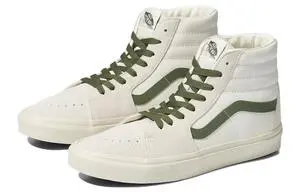 VANS Sk8-hi 'vintage Pop Marshmallow Turtledove' High Top Sneakers - White/green
