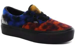 VANS Era Platform Mix Leopard Sneakers - Blue/black/red