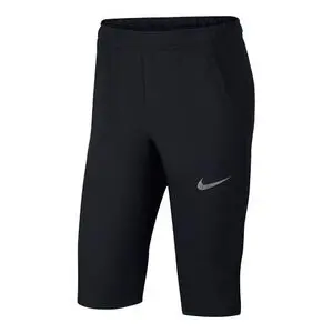 Nike Dri-fit Team Woven 3/4 Training Trousers - Black