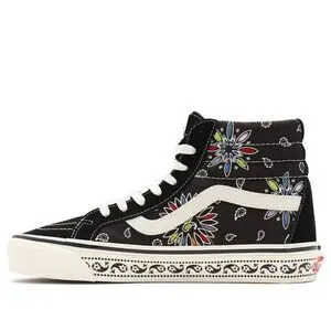 VANS Vans Anaheim Factory Sk8-Hi 38 DX Paisley High Top Sneakers Black/multi-color