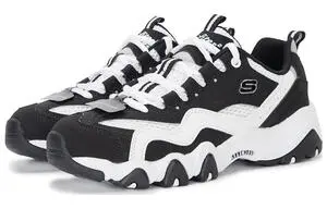 Sketchers Sport D'lites 2.0 Low Top Sneakers - Blackwhite