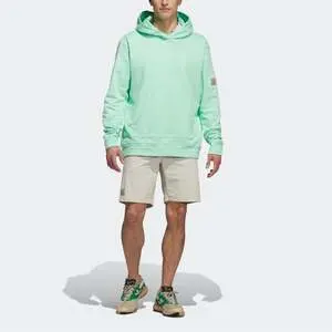 Adidas Solid Color Hooded Pullover Long Sleeve Hoodie