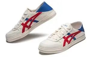 Asics Aaron Slip-on Sneakers - White/blue